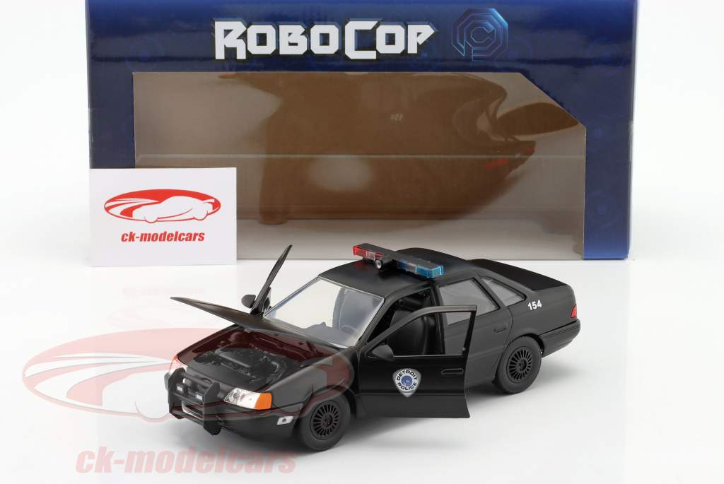 Jadatoys 1:24 Ford Taurus OCP Byggeår 1986 Film Robocop med figur ...