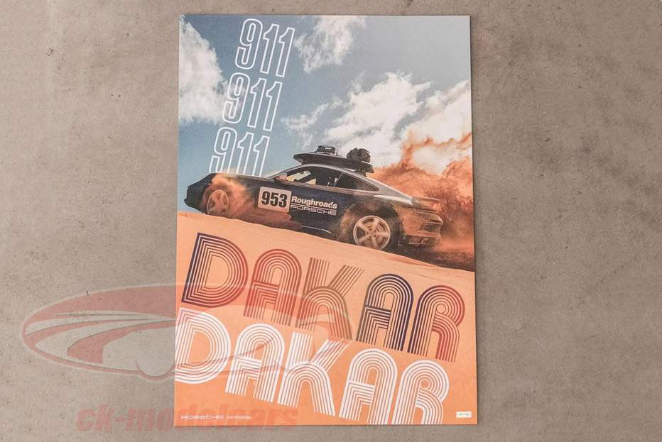 Porsche 911 Dakar Poster Set (3x 50x70 cm) WAP0925010PDKP WAP0925010PDKP