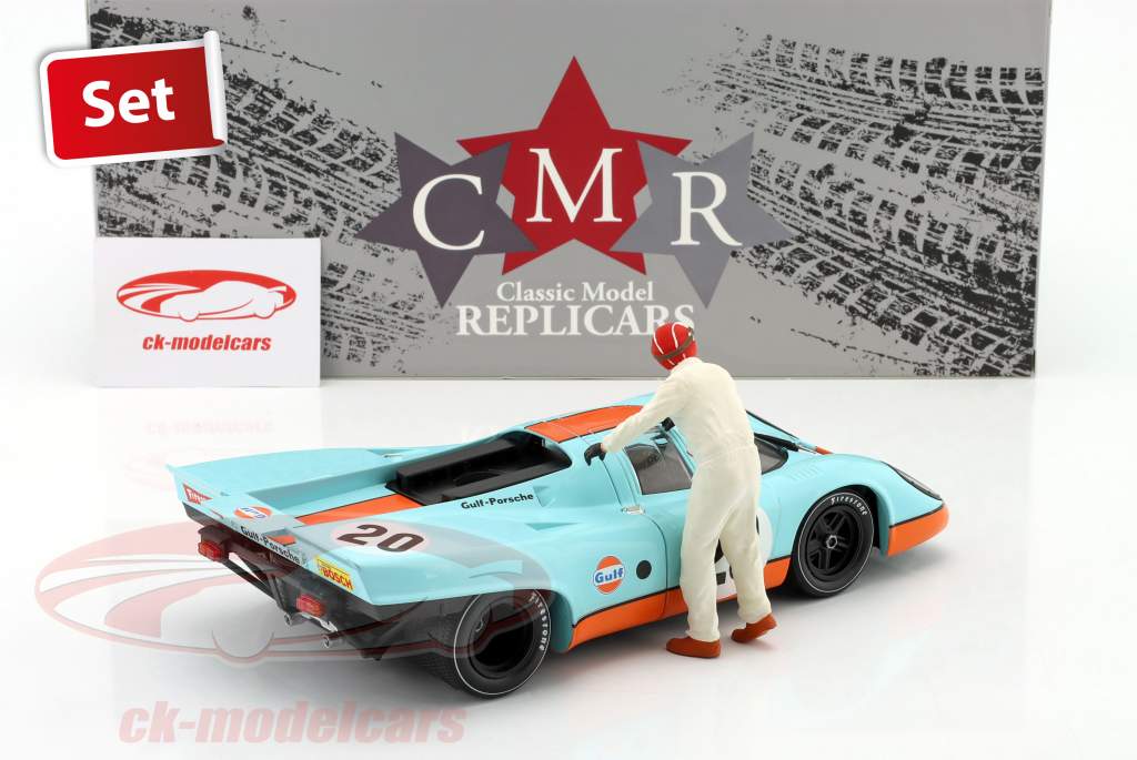 CMR 1:18 Set: Porsche 917K #20 24h LeMans 1970 Siffert, Redman with ...