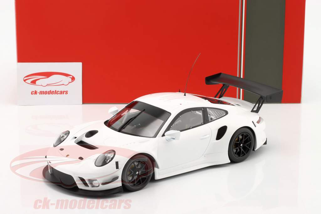 Ixo 1:18 Porsche 911 GT3 R Plain Body Version white LEGT18064W model ...