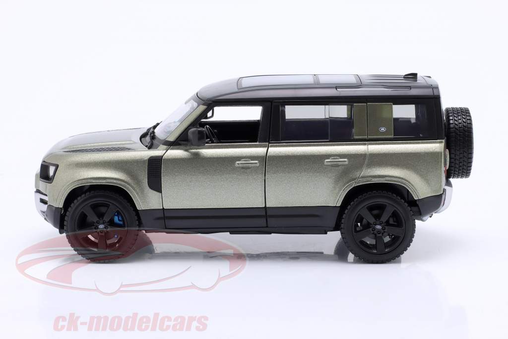 Bburago 1:24 Land Rover Defender 110 Année de construction 2022 vert ...