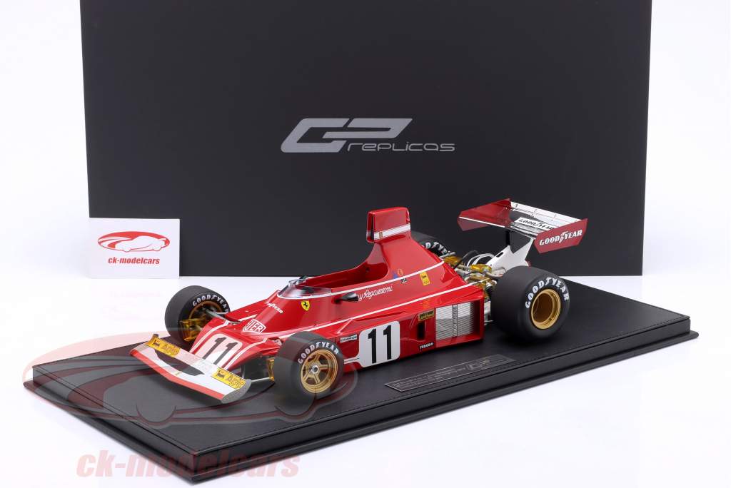 GP Replicas 1:12 Clay Regazzoni Ferrari 312B3 #11 优胜者 德语 GP 公式 1 1974 ...