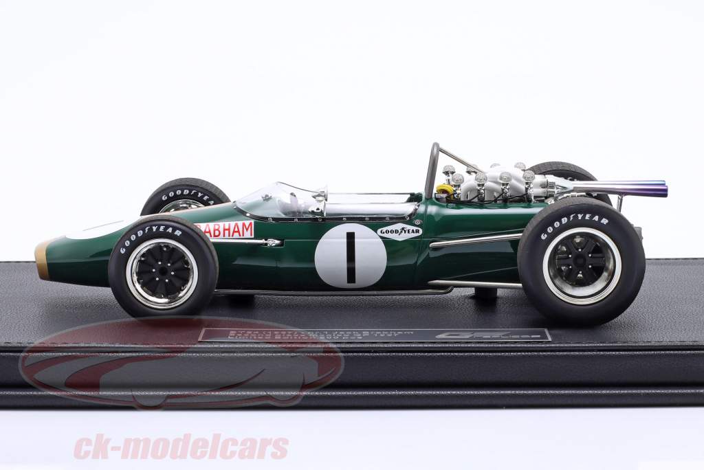 GP Replicas 1:18 Jack Brabham Brabham BT24 #1 2nd Mexican GP formula 1 1967 GP122A model car GP122A