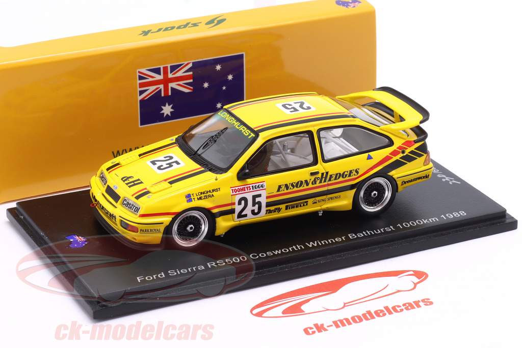 Spark 1:43 Ford Sierra RS500 Cosworth #25 优胜者 Bathurst Tooheys 1000 ...