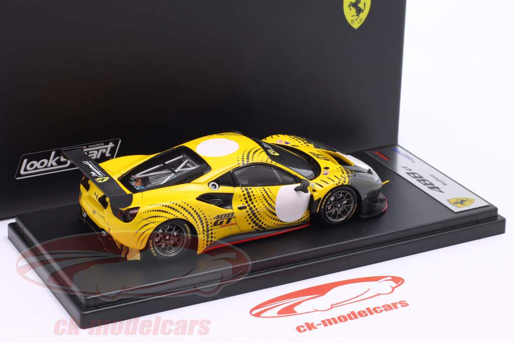 LookSmart 1:43 Ferrari 488 GT Modificata 2020 jaune / gris foncé ...