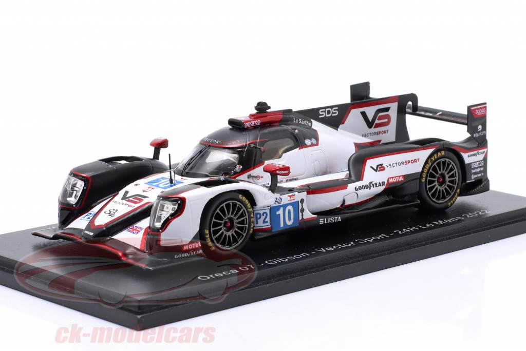 Spark 1:43 Oreca 07 #10 24h LeMans 2022 Vector Sport S8619 modelo coche ...