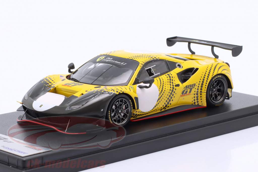 LookSmart 1:43 Ferrari 488 GT Modificata 2020 jaune / gris foncé ...