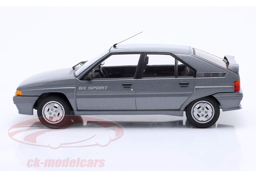 Norev 1:18 Citroen BX Sport year 1985 grey metallic 181690 model car ...