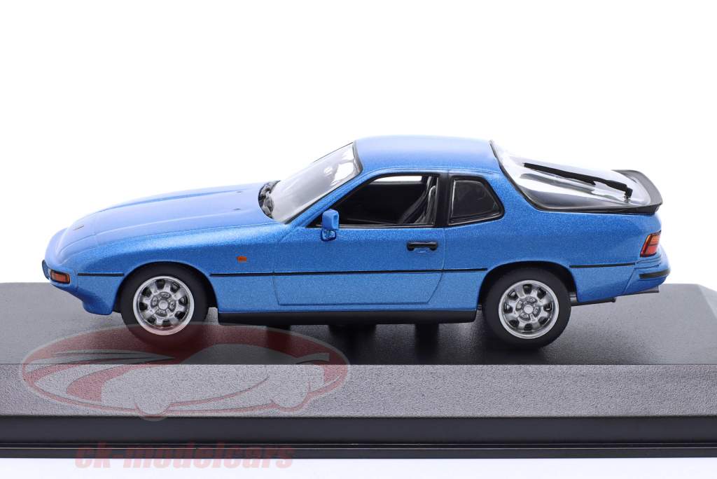 Minichamps 1:43 Porsche 924 建设年份 1976 蓝色的 金属的 940062122 模型 汽车 940062122 ...
