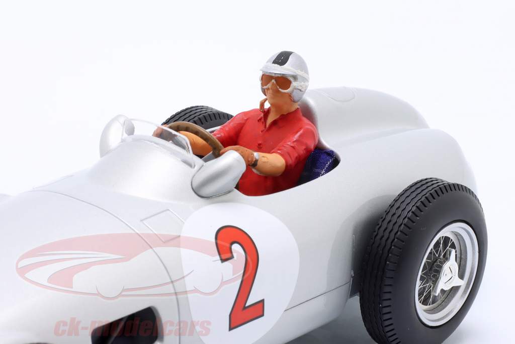 Werk83 1:18 Fangio Mercedes-Benz W196 #2 摩纳哥 GP 公式 1 世界冠军 1955 ...