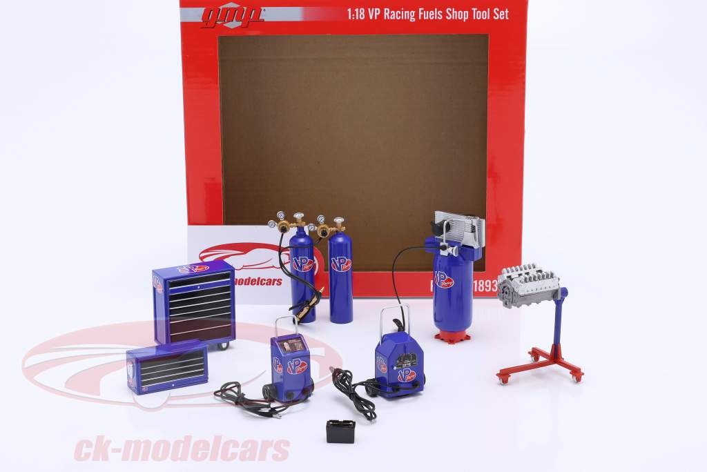 Shop Tool Set VP Racing Fuels 1:18 GMP 18936 18936 819725026864