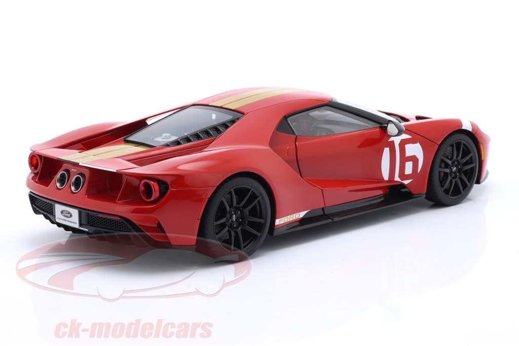 AUTOart 1:18 Ford GT 64 Prototype Alan Mann Heritage Edition 2022 rot ...