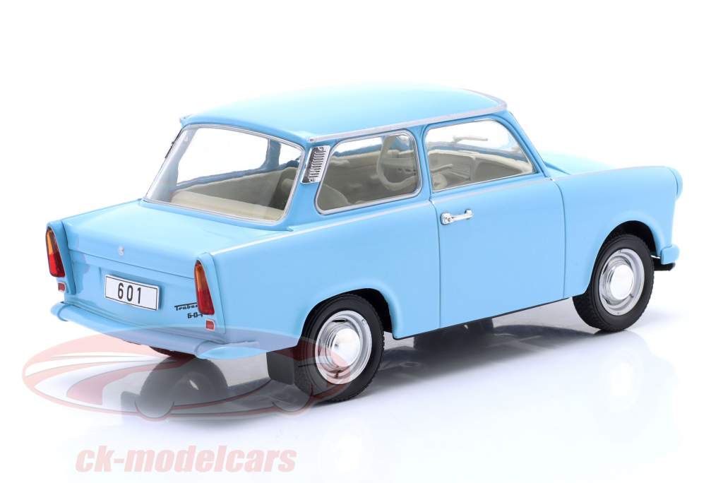 WhiteBox 1:24 Trabant 601 year 1965 light blue WB124169 model car ...