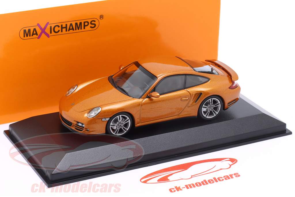 Minichamps 1:43 Porsche 911 (997) Turbo 建设年份 2009 金子 金属的 940069011 模型 汽车 940069011 4012138765498
