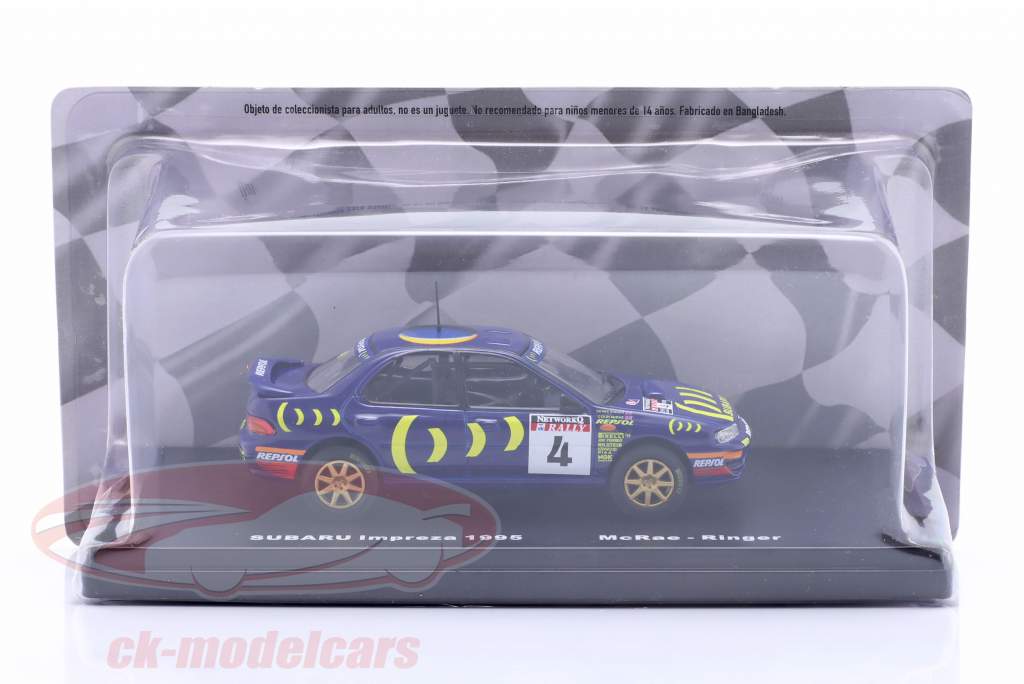 Altaya 1:43 Subaru Impreza 555 #4Winner RAC Rallye 1995 McRae, Ringer ...