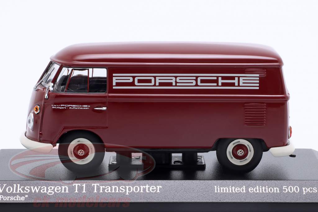 Minichamps 1:43 Volkswagen VW T1 Transporter Porsche year 1963 ...