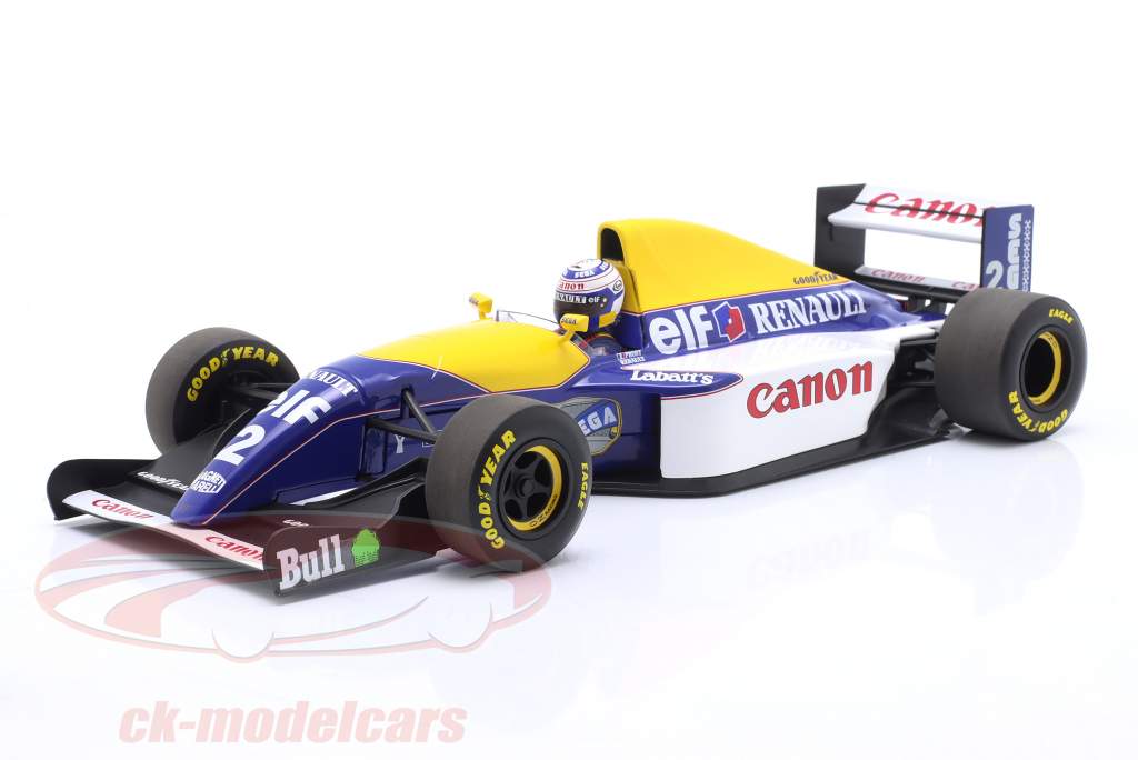 Minichamps 1:18 Alain Prost Williams FW15C #2 Formula 1 World Champion 1993 183930002 model car ...
