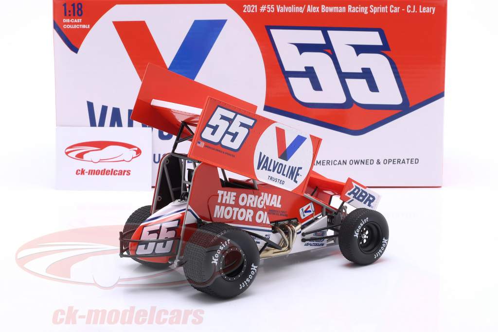 GMP 1:18 Sprint Car Valvoline / Alex Bowman Racing 2021 #55 C.J. Leary ...