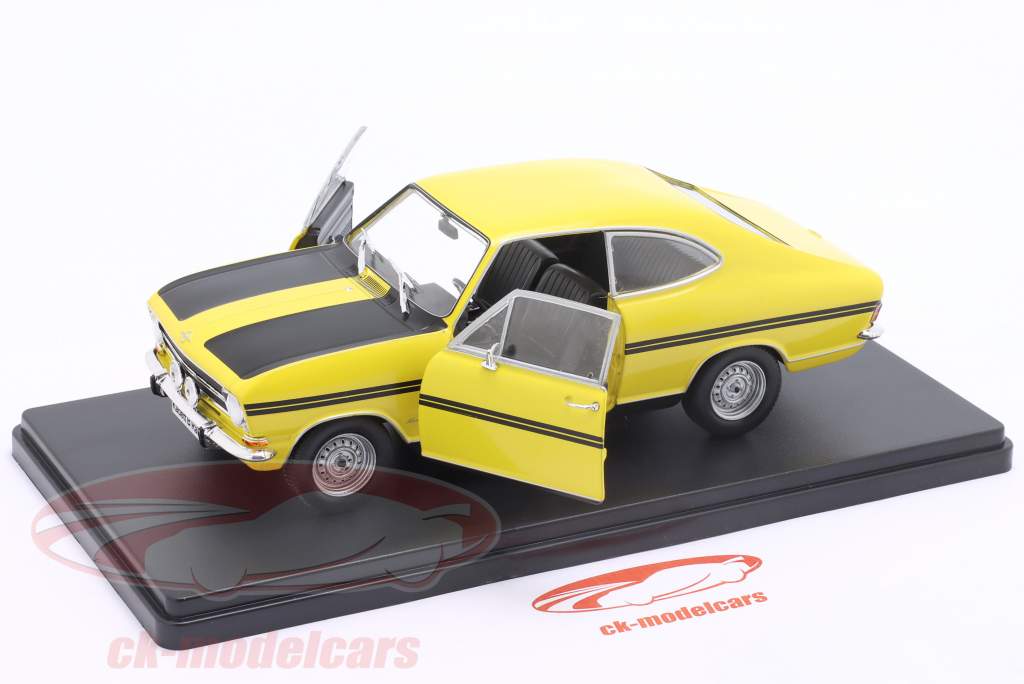 Hachette 1:24 Opel Kadett B Rallye year 1970 yellow / black G1648006 ...