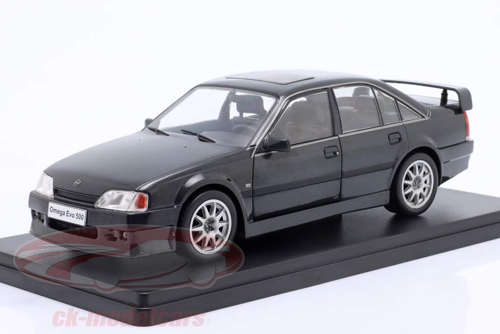 Hachette 1:24 Opel Omega Evolution 500 Byggeår 1991 sort G1648007 model ...
