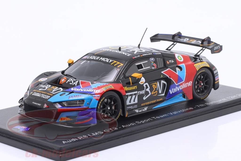 Spark 1:43 Audi R8 LMS GT3 #777 7mo Bathurst 12H 2022 Audi Sport Team ...