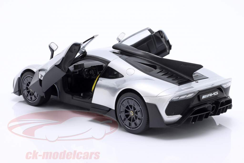 NZG 1:18 Mercedes-Benz AMG ONE año de construcción 2023 high-tech plata ...