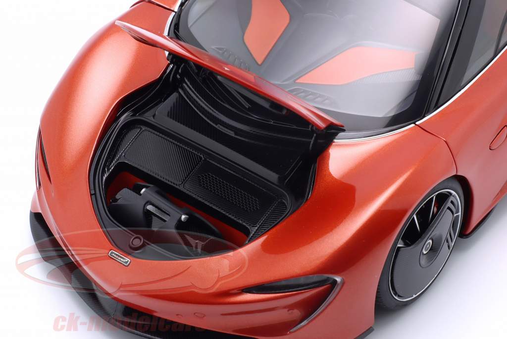 AUTOart 1:18 McLaren Speedtail year 2020 volcano orange 76088 model car ...