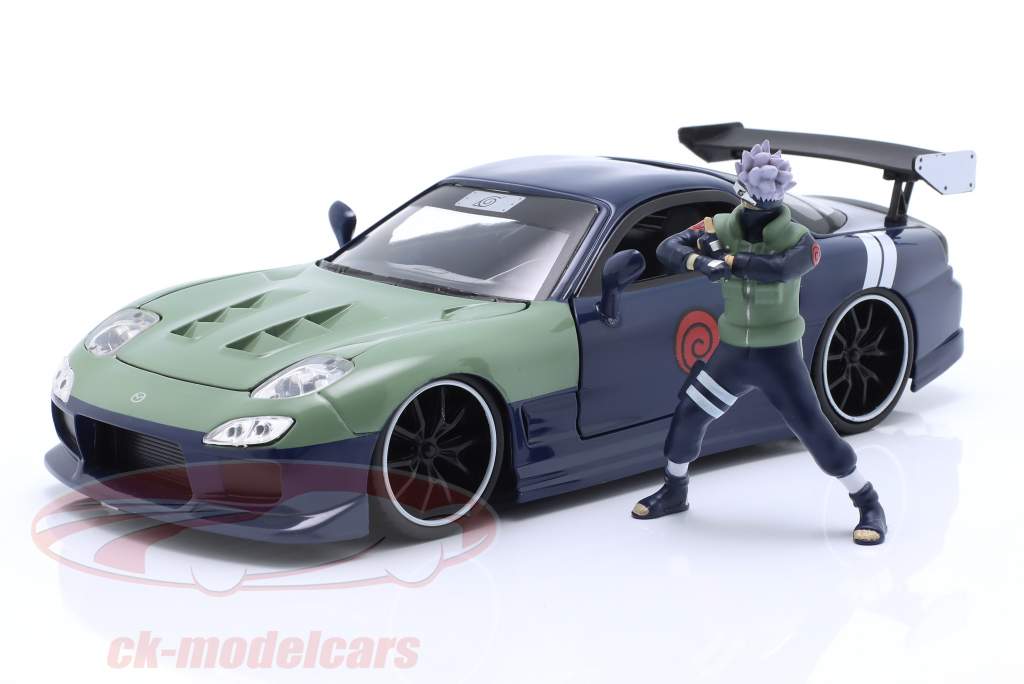 Jadatoys 1:24 Mazda RX-7 manga serie Naruto (2007-2017) med figur ...