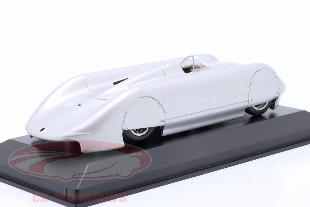 Minichamps 1:43 Auto Union Typ C Rekordwagen 1938 silber 5031300513 ...