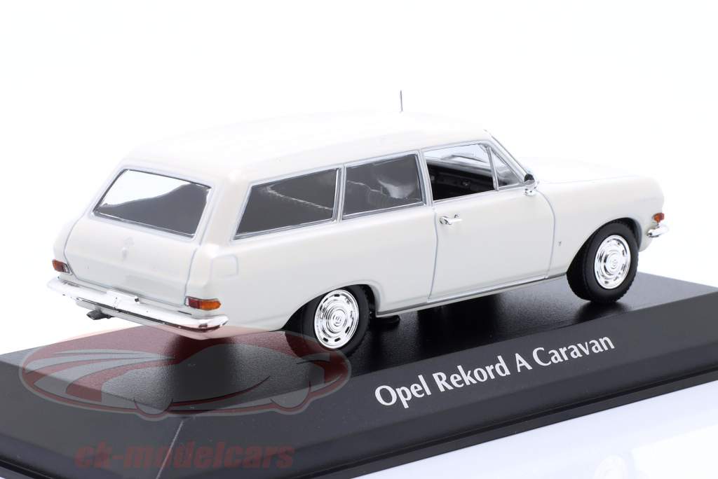 Minichamps 1:43 Opel Rekord A Caravan 建设年份 1962 白色的 940041010 模型 汽车 ...