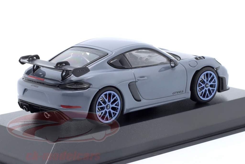 Minichamps 1:43 Porsche 718 Cayman GT4 RS 2022 gris arctique WAP0200010NGT4 modèle voiture ...