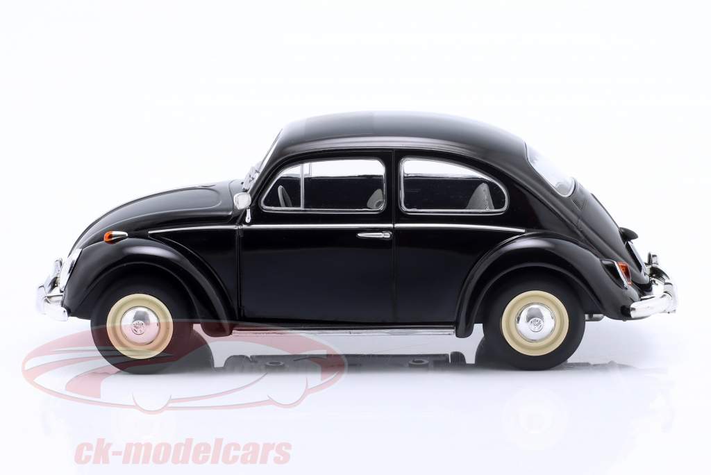 WhiteBox 1:24 Volkswagen VW Käfer 1200 schwarz WB124177 Modellauto ...