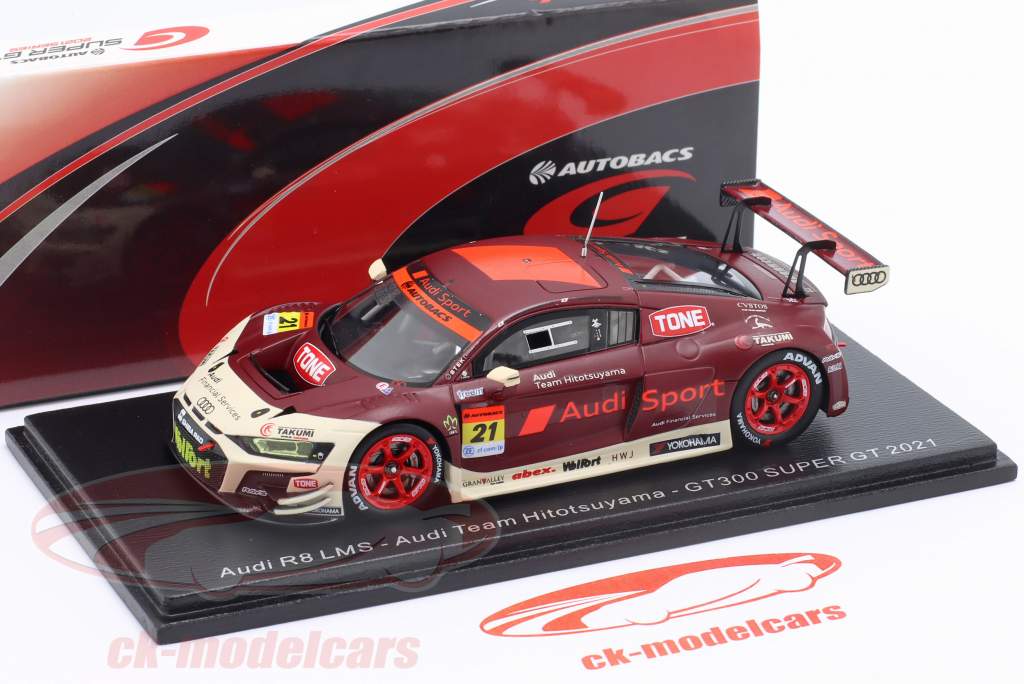 Spark 1:43 Audi R8 LMS GT3 #21 GT300 Super serie GT 2021 Kawabata ...