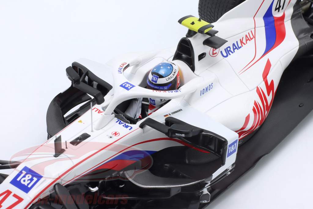 Minichamps 1:18 Mick Schumacher Haas VF #47 比利时人 GP 公式 1 2021 110211347 ...