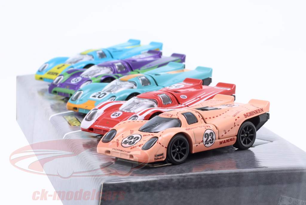 Majorette 1:64 5-Car Set Porsche 917 KH Edition coffret cadeau 212053171SM1 modèle voiture ...
