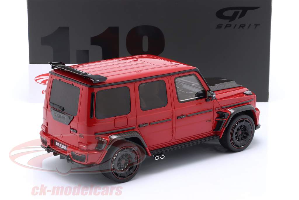 GT-SPIRIT 1:18 Mercedes-Benz G 班级 G900 Brabus Rocket 建设年份 2022 红色的 GT897 模型 汽车 GT897 9580010311576