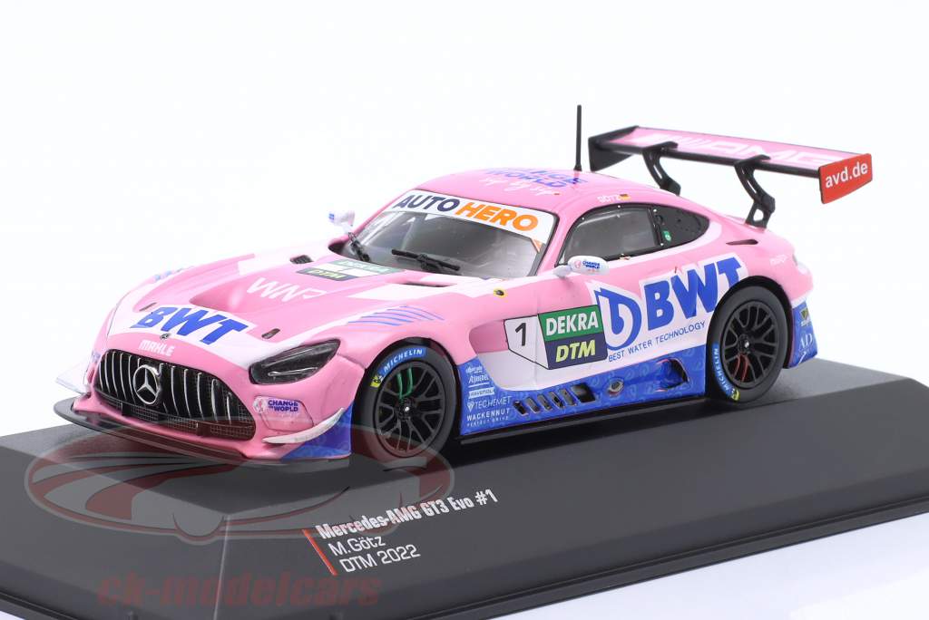Ixo 1:43 Mercedes-AMG GT3 #1 DTM 2022 Maximilian Götz WWR-I-AMG-22-4301 ...