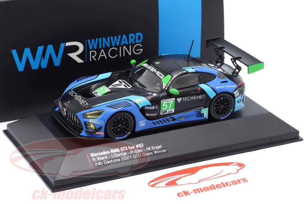 Ixo 1:43 Mercedes-AMG GT3 #57 勝者 GTD-Klasse 24h Daytona 2021 Winward ...