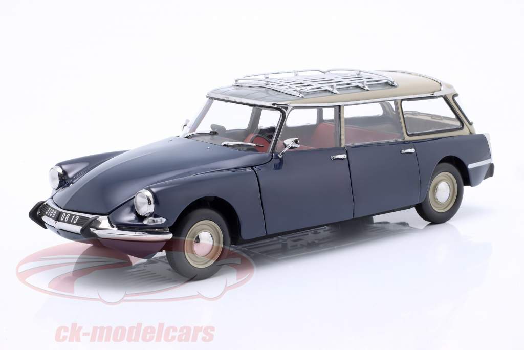 Norev 1:18 Citroen ID Break Année de construction 1967 orienter le bleu ...