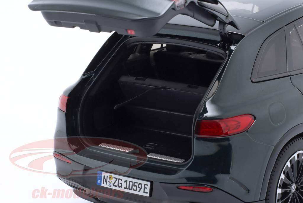 NZG 1:18 Mercedes-Benz EQS SUV (X296) year 2022 emerald green 1059/30 model car 1059/30 ...