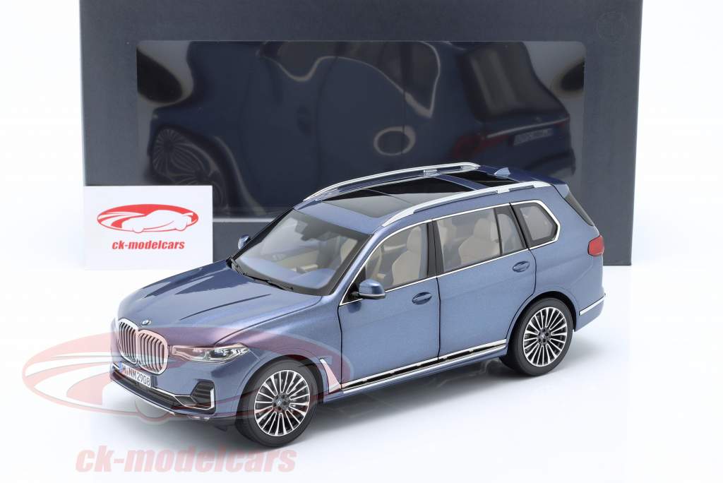Kyosho 1:18 BMW X7 (G07) year 2020 phytonic blue 80435A51987 model car ...