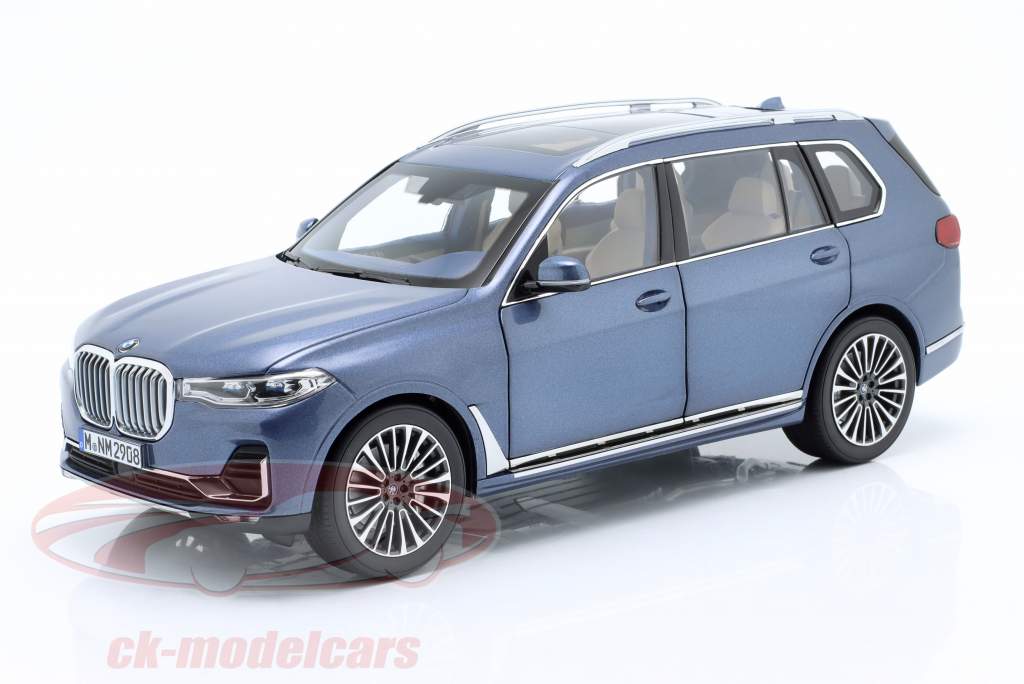 Kyosho 1:18 BMW X7 (G07) year 2020 phytonic blue 80435A51987 model car ...