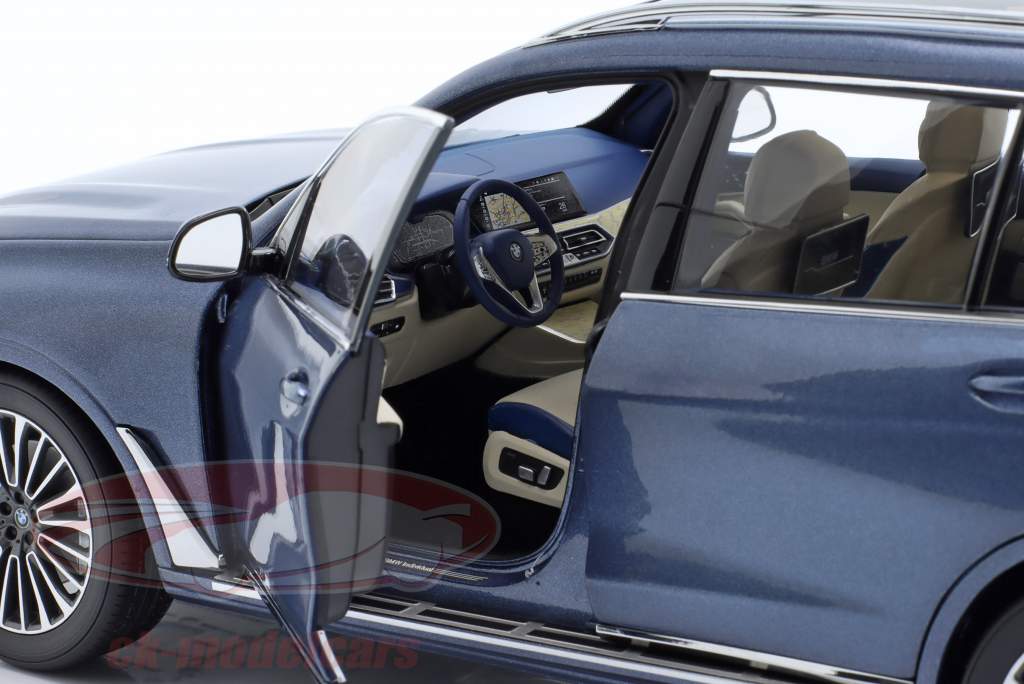 Kyosho 1:18 BMW X7 (G07) year 2020 phytonic blue 80435A51987 model car ...