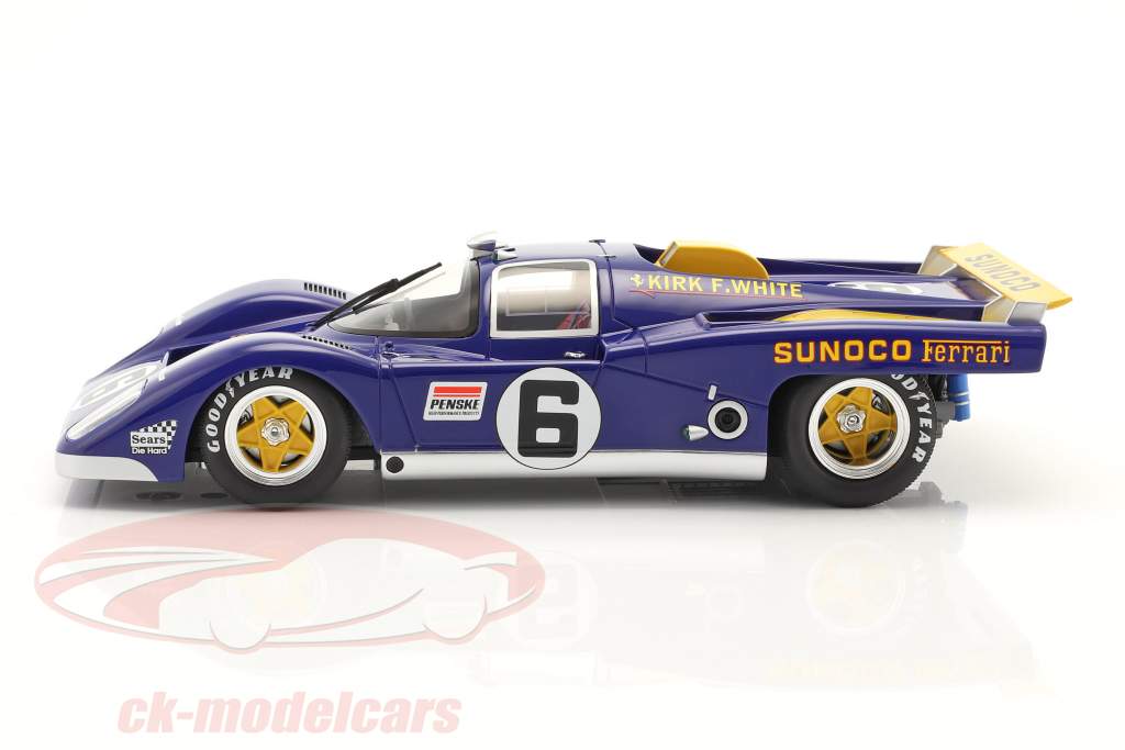 CMR 1:18 Ferrari 512M Sunoco #6 3er 24h Daytona 1971 Donohue, Hobbs ...