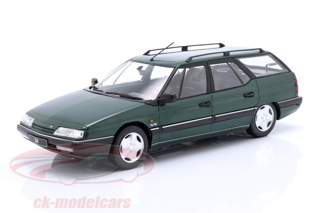 WhiteBox 1:24 Citroen XM Break year 1991 dark green metallic WB124194 ...