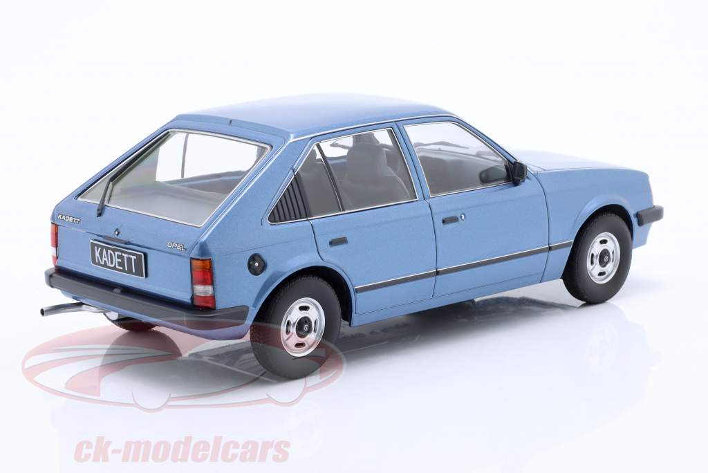 Triple9 1:18 Opel Kadett D year 1984 blue metallic T9-1800423 model car ...