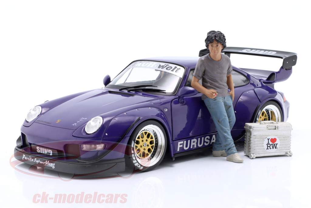 American Diorama 1:18 RWB legend Akira Nakai San figure #2 with Box ...
