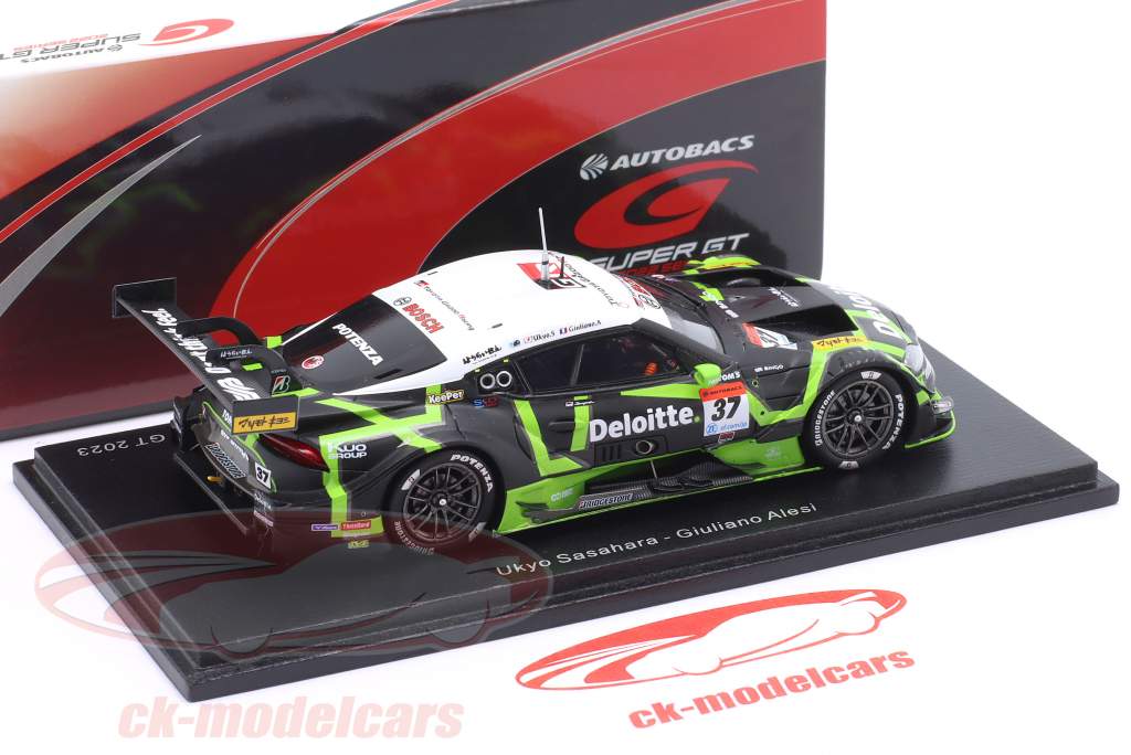 Spark 1:43 Toyota GR Supra GT500 #37 Super GT Series 2023 Sasahara, Alesi SGT061 模型 汽车 SGT061 ...