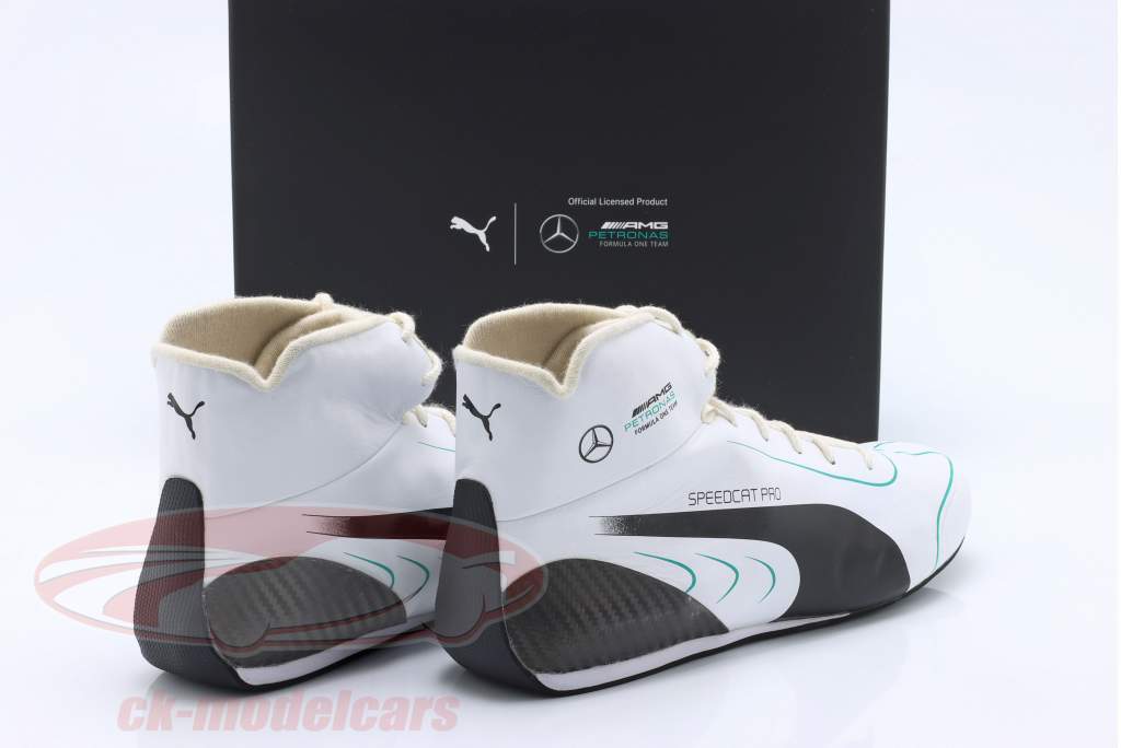 Puma Racing shoes Mercedes Speedcat Pro Replica white EU 43 / US 10 ...