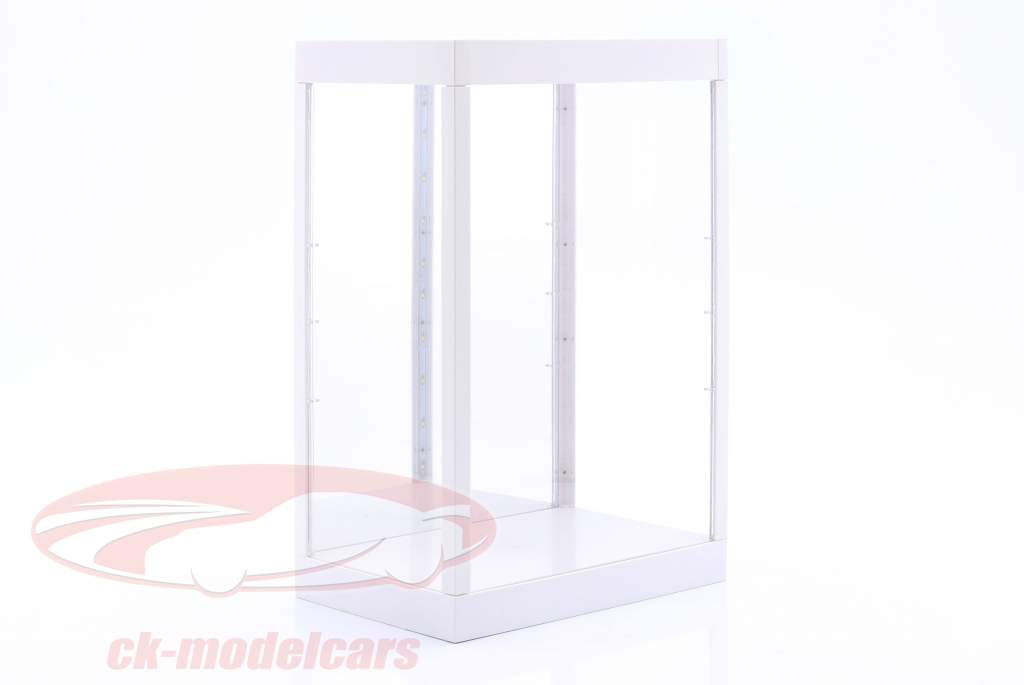 Single display case with LED lighting and Mirror for figures scale 1:6 ...